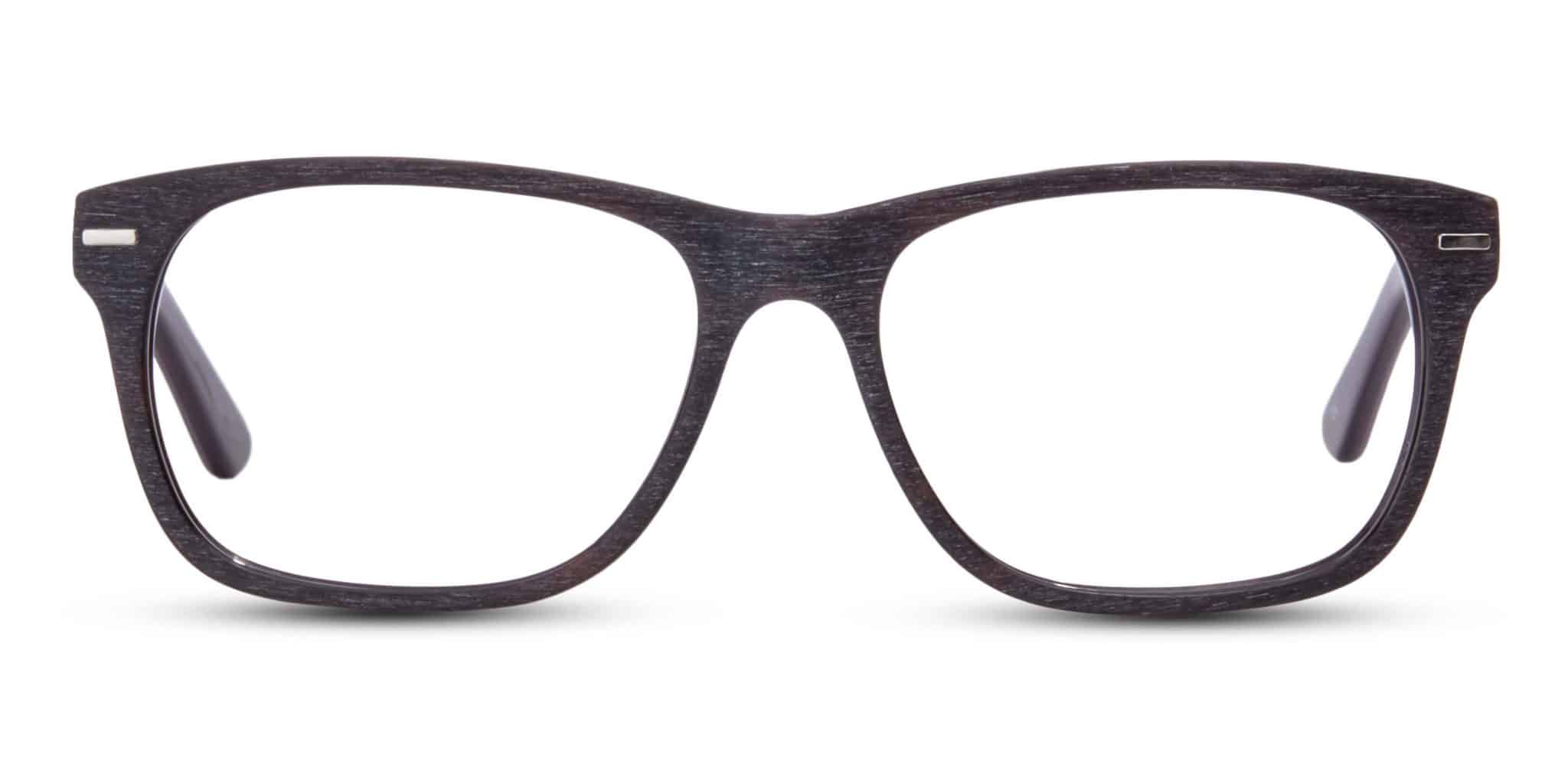 Brown plastic with wood finish | Glasses4U